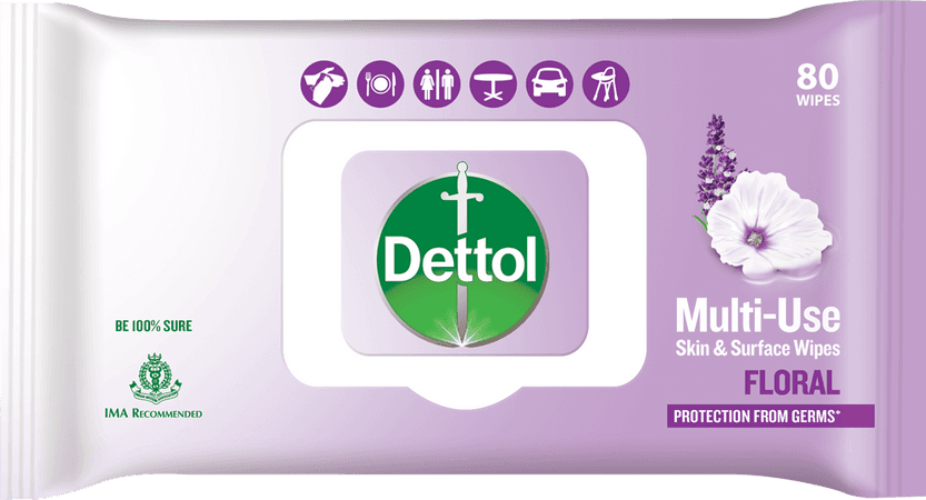 Dettol Multi-Use Skin and Surface Wipes | Dettol India | Dettol India